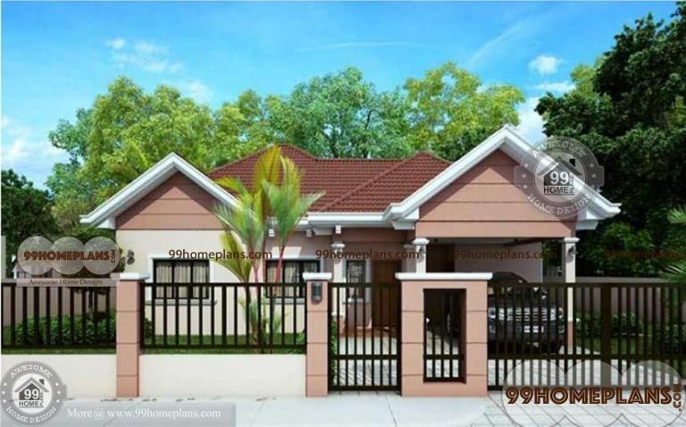 Traditional House In Kerala - Home Plan Elevation - One Story - 1086 sq ft