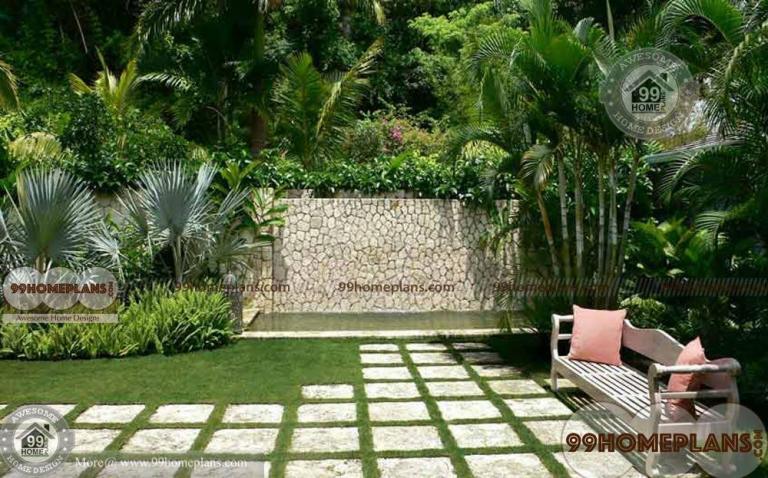 Garden Landscape Design Ideas with More Cute Wide Outdoor Gardens