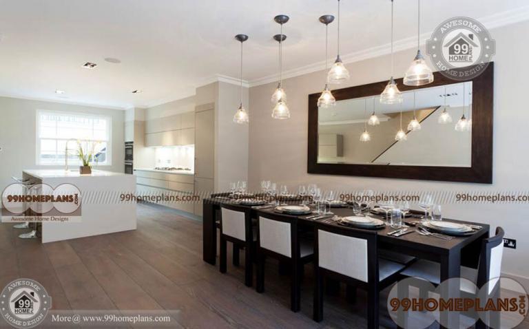 Indian Dining Hall Interior Design with Simple Small Fresh Image & Design