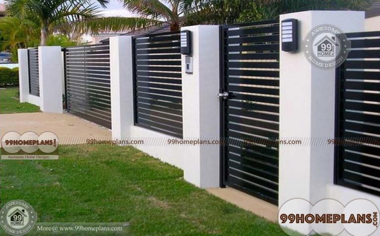 Outer Boundary Wall Design For Home Modern Exterior Wall Collections