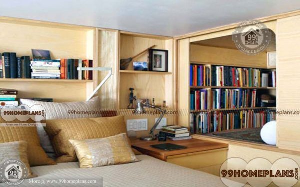 Reading Corner Ideas for Adults - New Style Home Library Design Plans