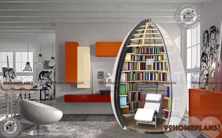 Small Home Library Design Ideas - Best Grand Stylish Modern Collections