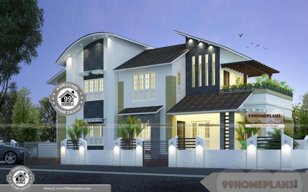 2 Storey Homes Design For Small Lot with Low Budget Selected Plans