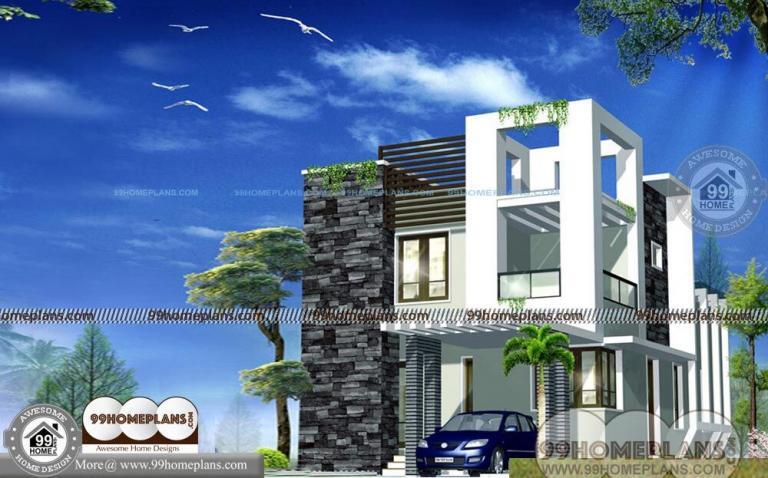Indian Small House Plans with Ultra Modern Attractive Home Plan Designs