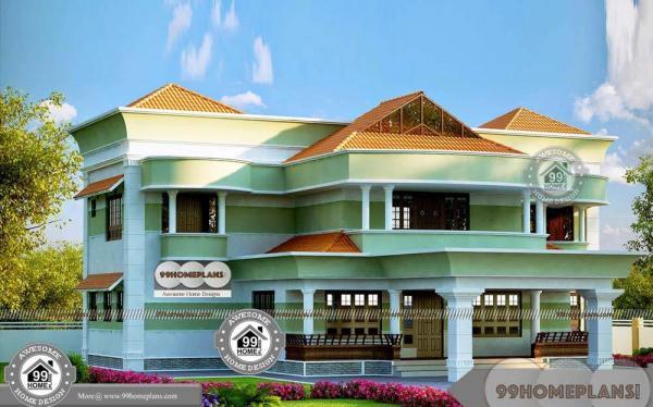 Kerala Sopanam Design Residential Plans and 3D Elevations Collections