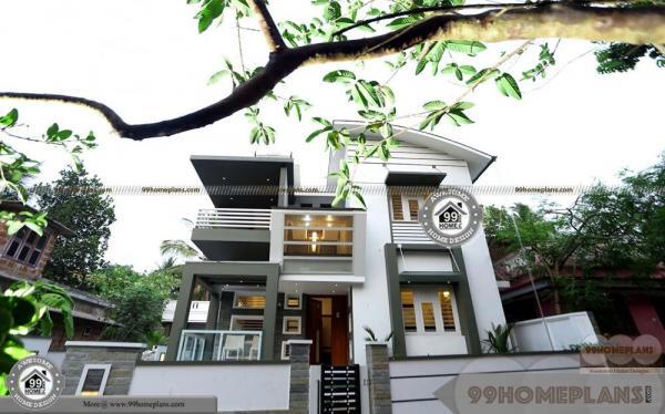 Simple Two Storey House Design with 3D Elevation Home Plan Collections