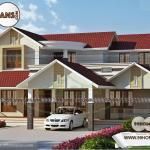 Beautiful Houses In Kerala Two Floor Cottage Type Large Different Design