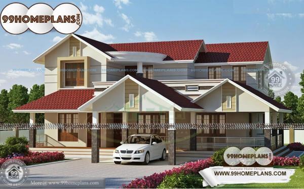 Typical Kerala House Plans 2 Story Modern Indian Style High Class Home