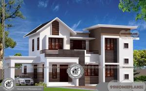 4 Bedroom 2 Storey House Design and Classic Residential Project Plans