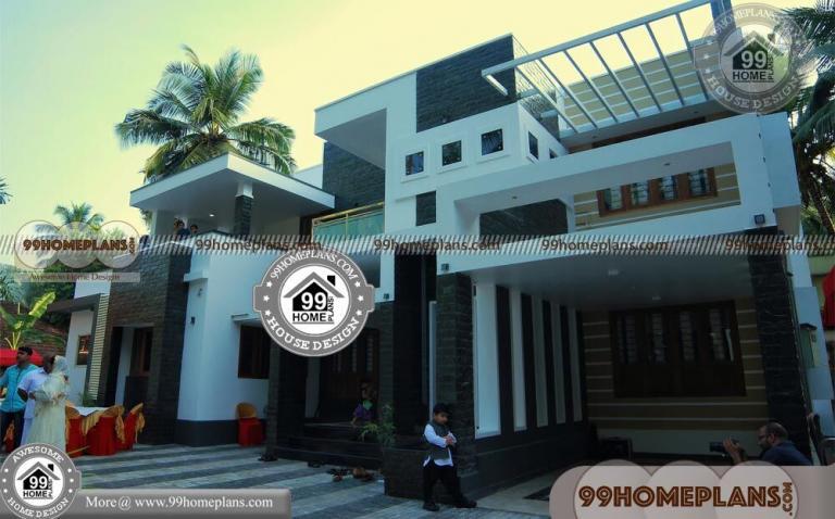 6 Bedroom House Plans with Most Beautiful Box Type Modern Arch Home