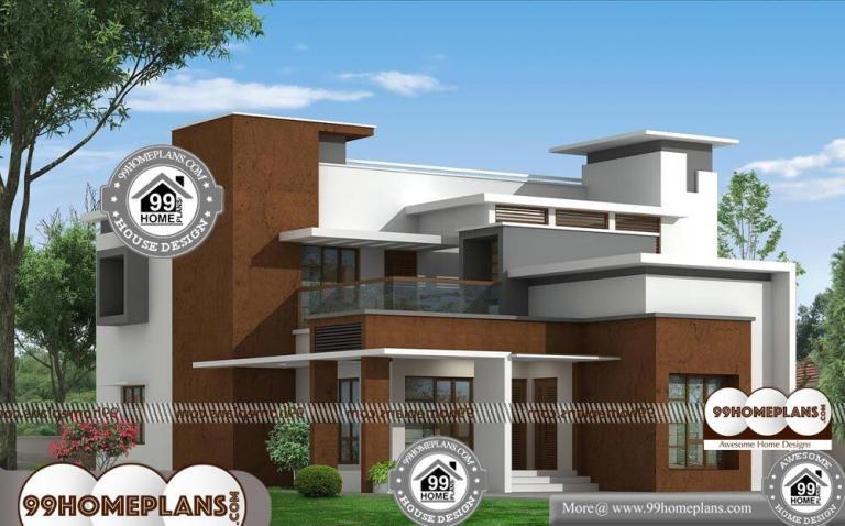 Box House with Double Floor Modern Contemporary Best Collections Free