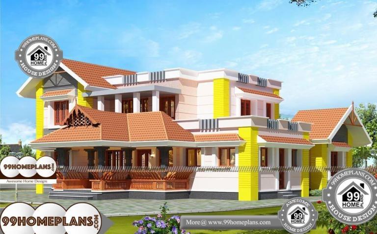 Traditional Mansion Floor Plans with 2 Floor Tharavadu Veedukal Online