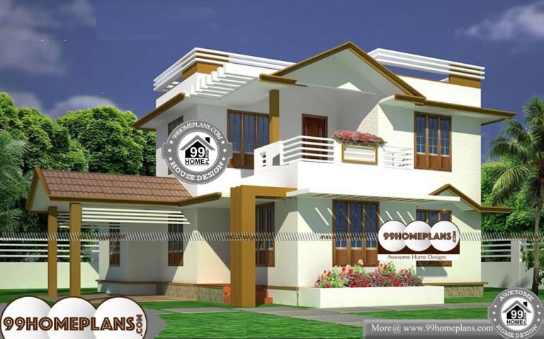 Veedu Design Kerala 2015 with Double Floor Simple & Cute Home Plans