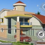 Corner Block Double Story House Designs with Awesome Plan Collections