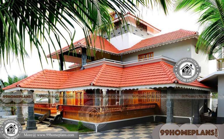 Kerala Nalukettu Veedu Plan & Traditional Tharavadu Home Design Ideas