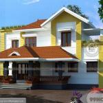 Traditional 2 Story House Plans with Kerala Style Superb Home Collection