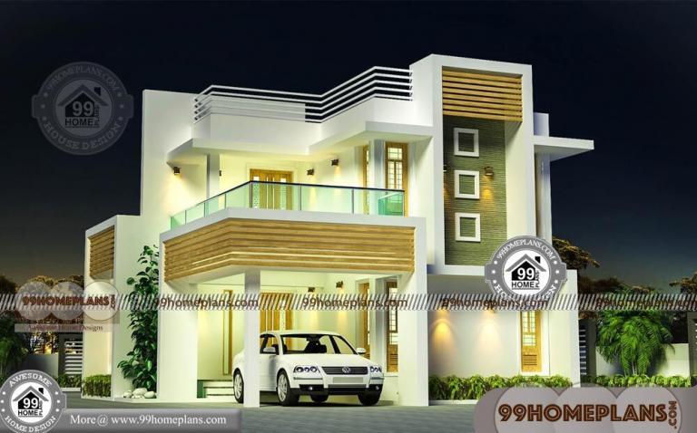 Simple Box Type House Design with Two Story Low Budget Small Home