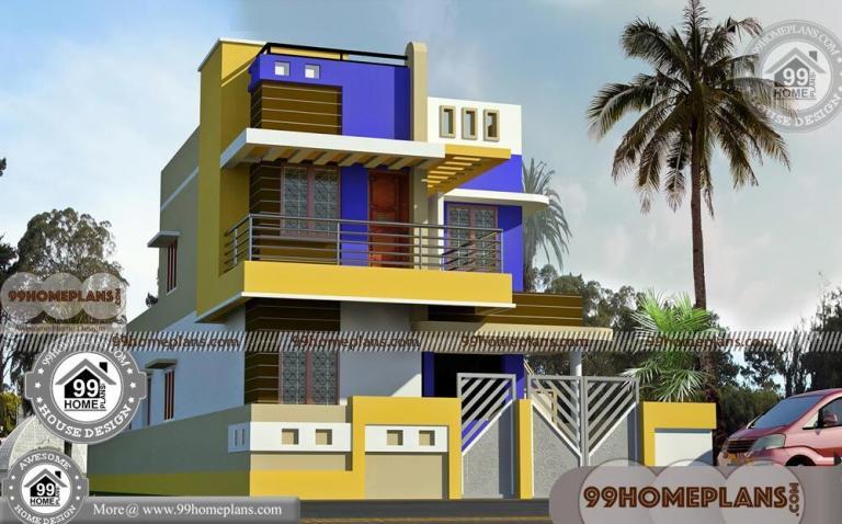 40 Wide House Plans with Two Story City Style Home Design Ideas Free