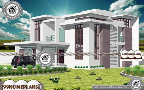 How To Build A Box House with Double Storied Low Budget Home Designs