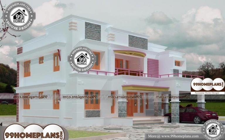 Simple Box House Design Collections Online | 2 Floor New Modern Plans