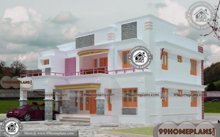 Simple Box House Design Collections Online | 2 Floor New Modern Plans