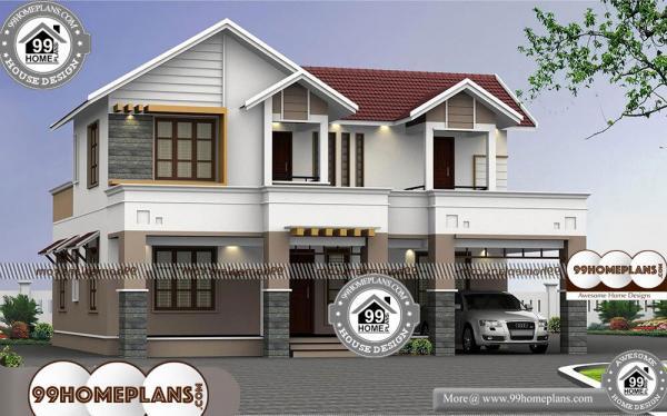 2 Storey Display Homes with Traditional Structural House Plan Collections
