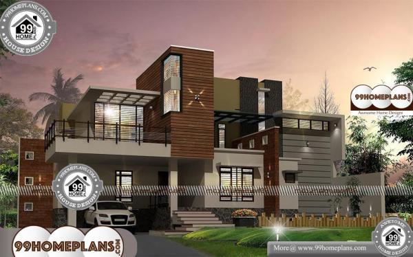 How To Build A House With Boxes with Double Modern Arch Home Design