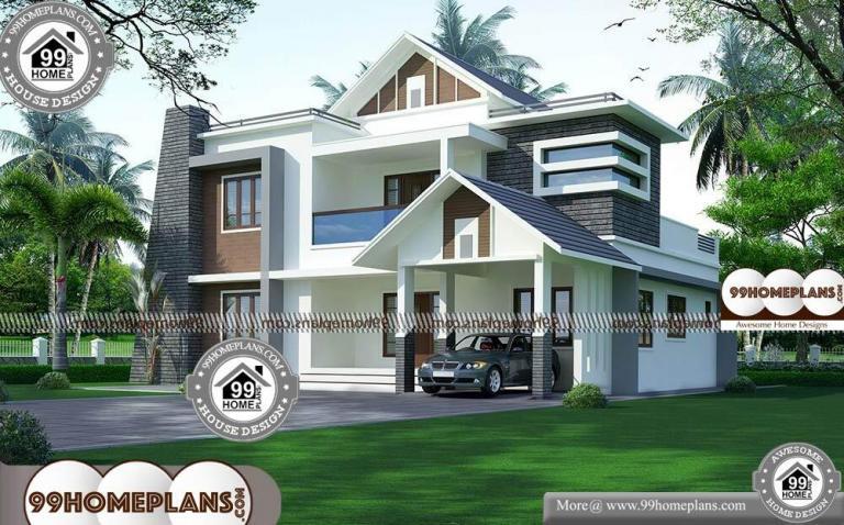 Modern Indian House Design with 3D Elevations | 2 Floor Traditional Home