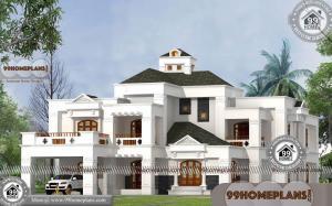 1 Crore House Plans & Heavy Budget Home Designs | 100+ Latest Houses