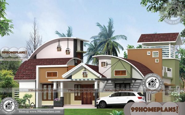 Contemporary Design Ideas with Double Floored Complex Home Plans