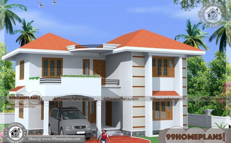 Indian Small House Designs Photos with Small Double Storey House Plans