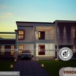 House Plans For Rectangular Plots with 3D Elevations | Best 60+ Designs