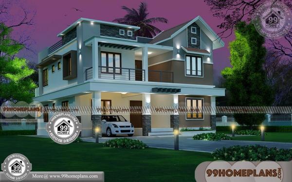 Small Modern Home Designs & Floor Plans | Two Storey Traditional Image