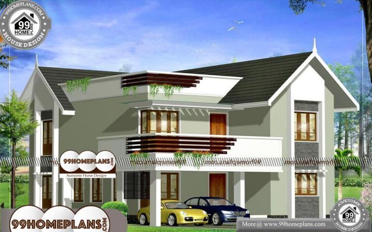 Economic House Design | 45+ Double Story House Floor Plans & Ideas